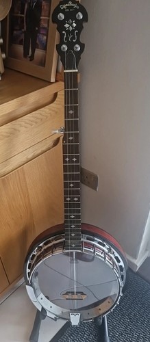 Sigma SB25 5-String Banjo – Great Condition (New Set Full Strings ...