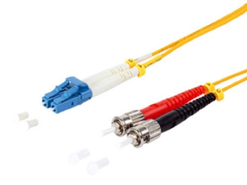 Equip LWL Patch Cable Fiber Optic Cable (LC- ST 10m Singlemode Duplex ...