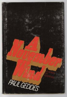 A November Wind by Paul Geddes (First U.S. Edition) | eBay