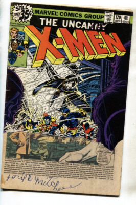 X-MEN #120 1st Alpha Flight- MARVEL comic book | eBay
