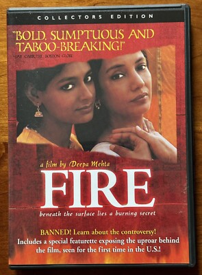 Fire (DVD, 2000) India Deepa Mehta Shabana Azmi Nandita Das Kulbushan ...