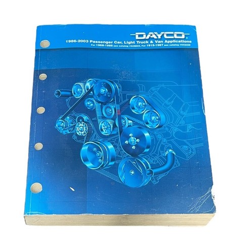 1968-1985 Dayco Automotive Car Light Truck & Van Products Applications ...