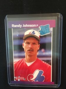 RANDY JOHNSON RATED ROOKIE BASEBALL CARD | eBay