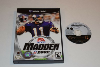 Madden NFL 2002 Nintendo GameCube Game Disc w/ Case 14633143379 | eBay