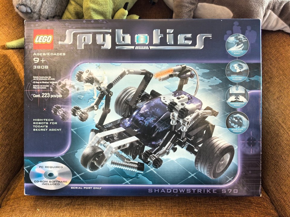 NEW LEGO Spybotics 3806 Gigamesh G60, 3808 Shadowstrike S70, 3809 ...
