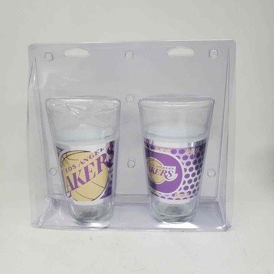 NBA Los Angeles Lakers Two-Piece 16oz. Pint Glass Set | eBay