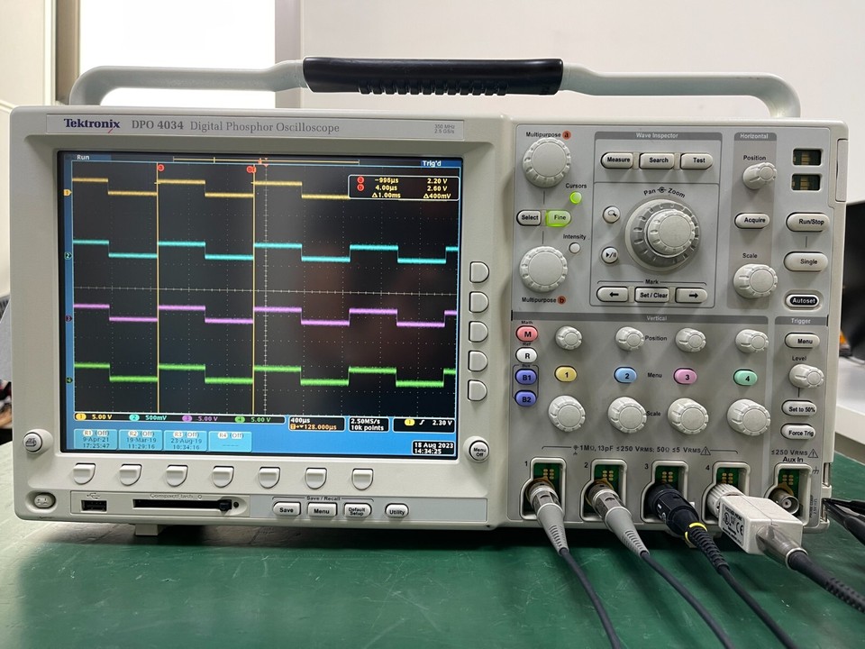 Tektronix DPO4034 Digital Phosphor Oscilloscope 350MHz 4 Channel , 2 ...