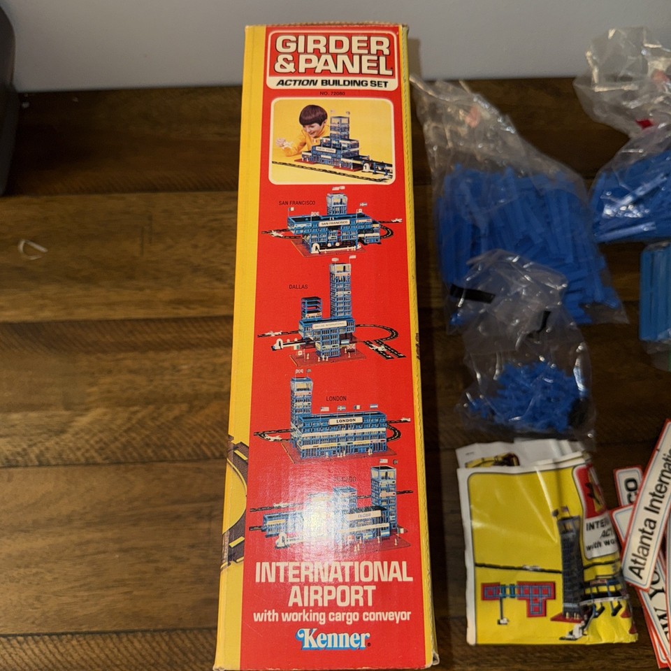 1977 Girder and Panel International Airport by Kenner Set #72080 | eBay