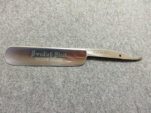 vintage A.W. Wadsworth & Son Germany Pathfinder straight razor blade 11 ...
