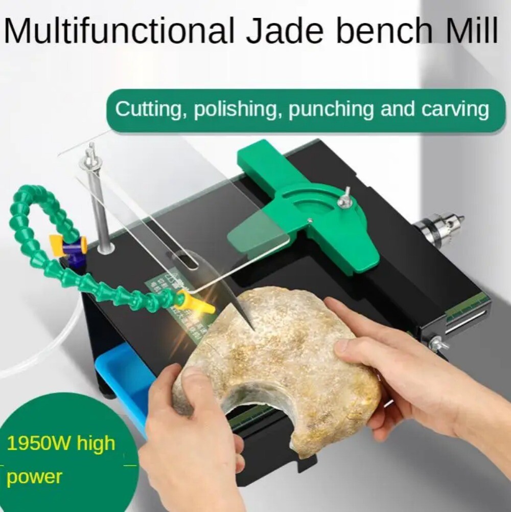1950W High Power Table Grinder Jade Engraving Machine Small Cutting ...