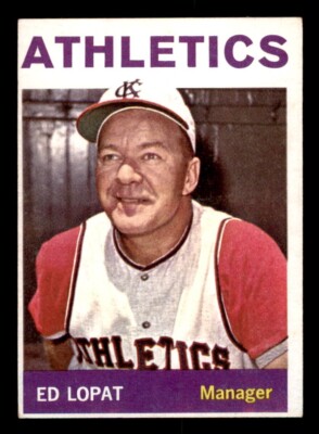 1964 Topps Baseball #348 Ed Lopat EX *e1 | eBay