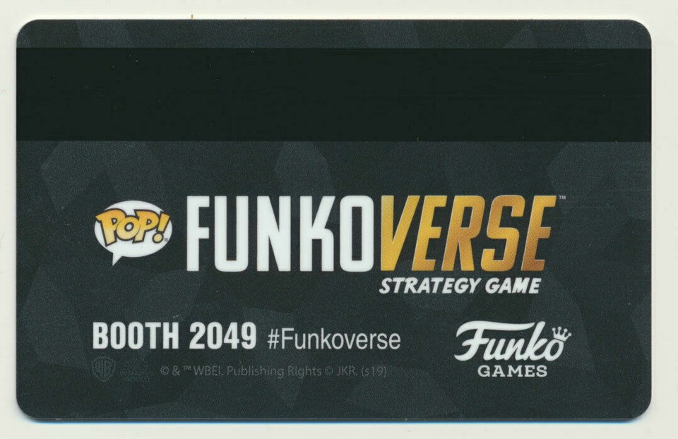 Harry Potter Funkoverse Strategy Game Funko Magnetic Strip Card | eBay