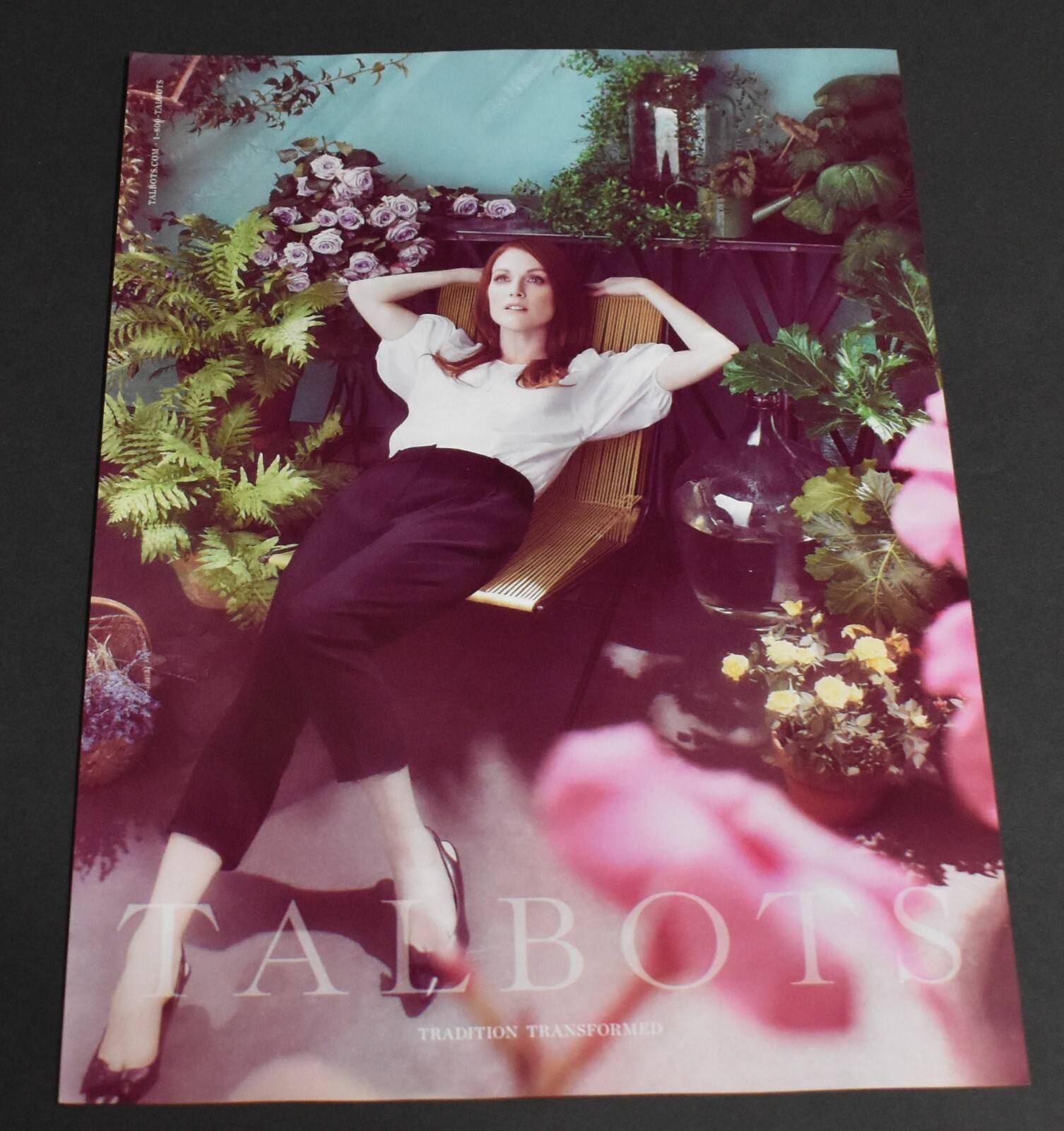 2011 Print Ad Sexy Heels Long Legs Fashion Lady Brunette Talbots ...