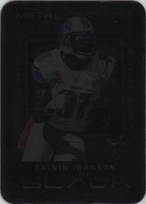 2013 Panini Black - Metal Captains Calvin Johnson #8 for sale online | eBay