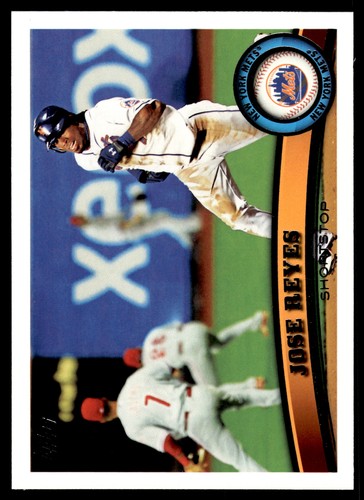 2011 Topps #380 Jose Reyes New York Mets | eBay