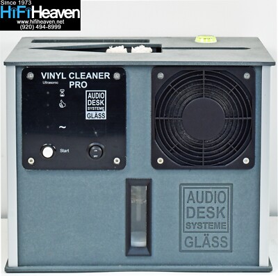 AUDIO DESK Vinyl Cleaner PRO ultrasonic LP Cleaning Machine AUTHORIZED ...