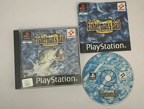 Fishermans Bait Bass Challenge Sony PlayStation 1 Ps1 Game for sale ...