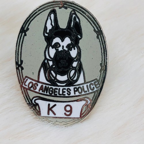 Los Angeles Police K9 Souvenir Enamel Lapel Pin | eBay