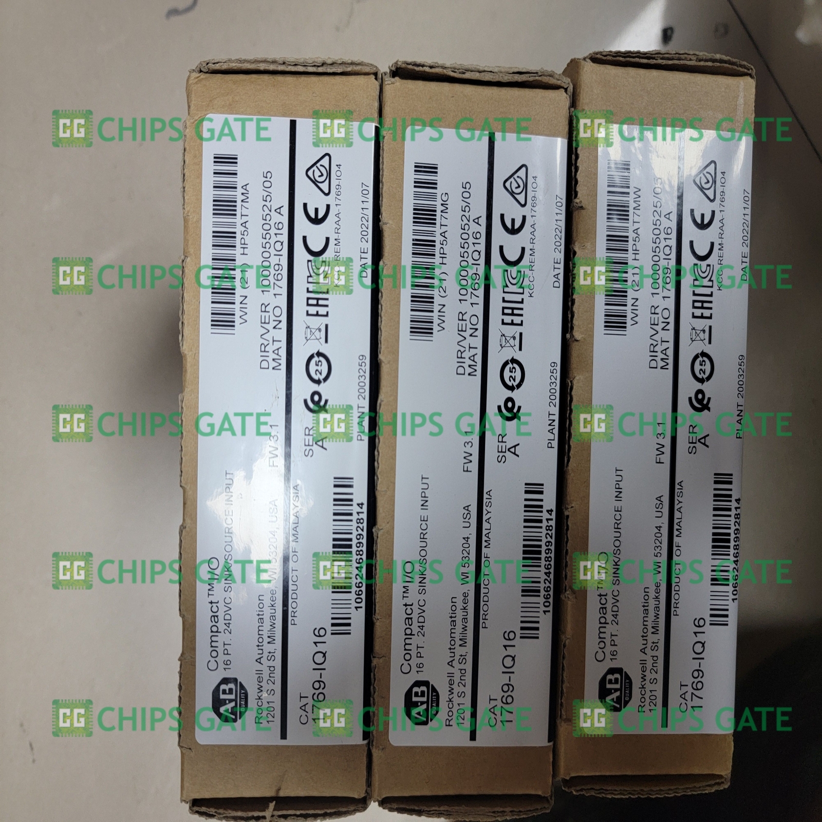 1pc 1769-IQ16 Allen Bradley Compactlogix 16 Pt 24vdc D/i Module US ...