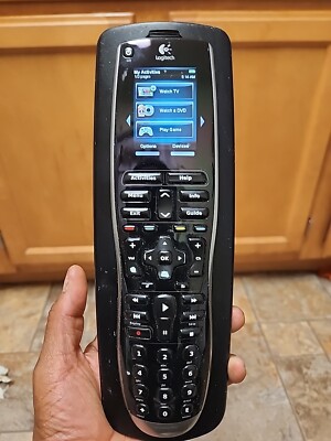 Logitech Harmony 900 Touch Screen Universal Remote Control - Black ...