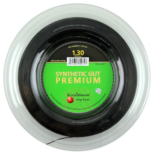 Kirschbaum Synthetic Gut Premium Tennis Racket String - 200m Reel | eBay