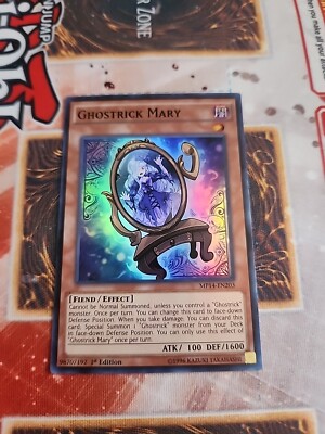 Yugioh Ghostrick Mary MP14-EN203 Super Rare 1st Ed NM | eBay