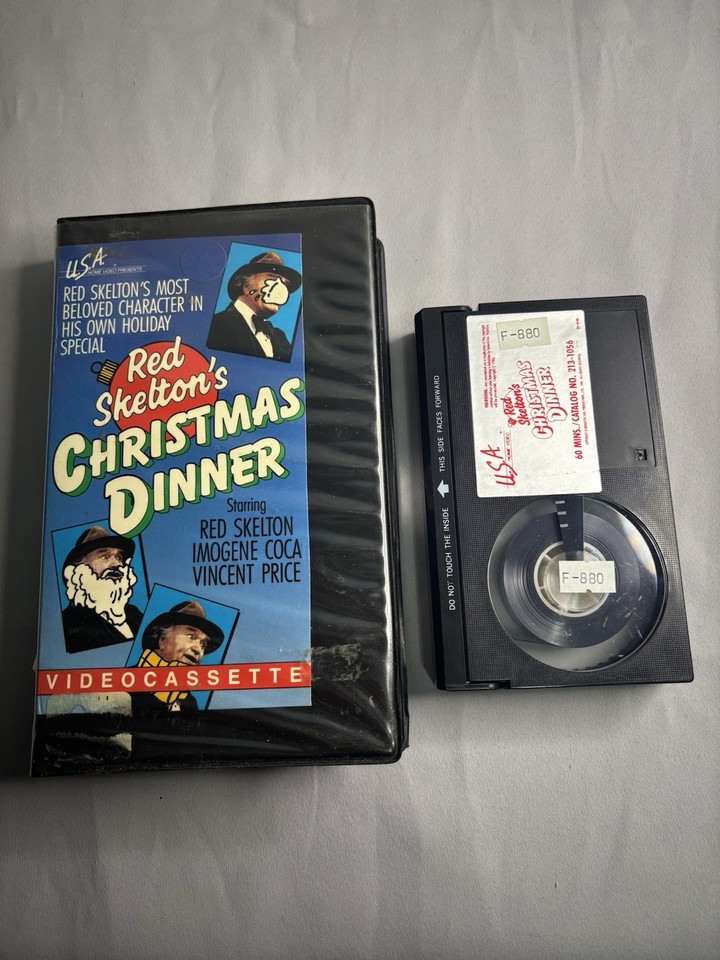 USA Home Video Red Skelton's Christmas Dinner VHS Skelton Comedy | eBay