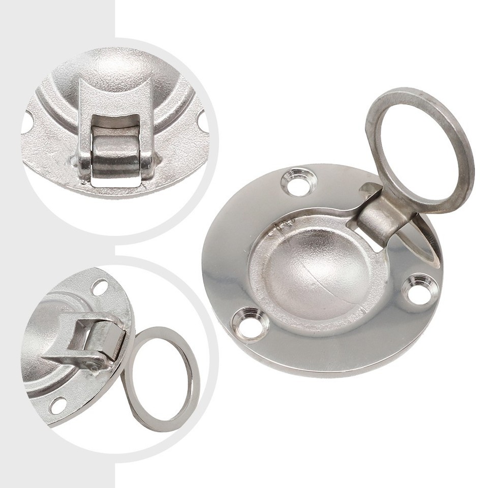 Marine Grade Stainless Steel 316 Flush Pull Lift Handle for Deck ...
