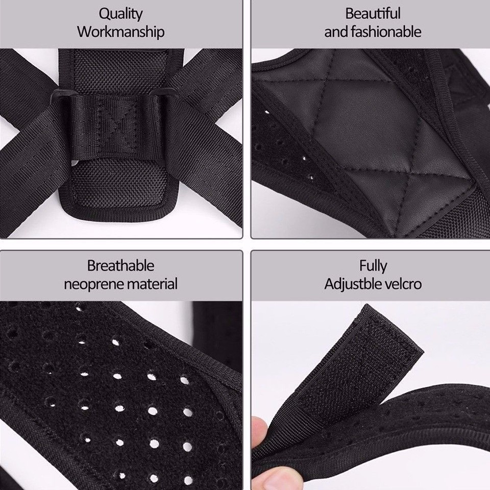 Body Wellness Posture Corrector (Adjustable to All Body Sizes) FREE ...