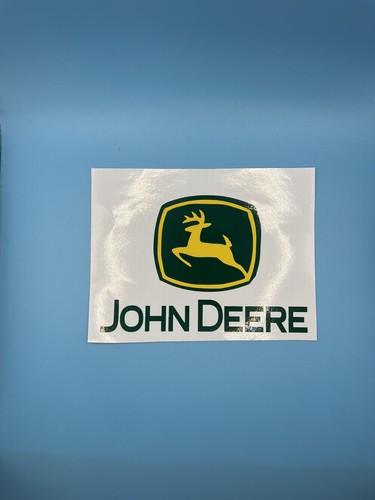 John Deere Vinyl Decal for Car Truck Tractor Window Sticker Heavy Farm ...