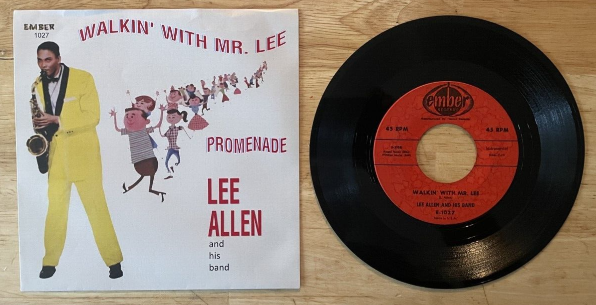 45 7" SP LEE ALLEN WALKIN' WITH MR LEE | eBay