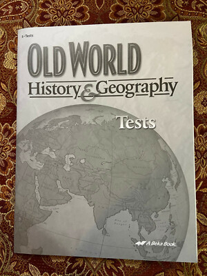 A Beka Book Old World History & Geography Tests Grade 5 | eBay