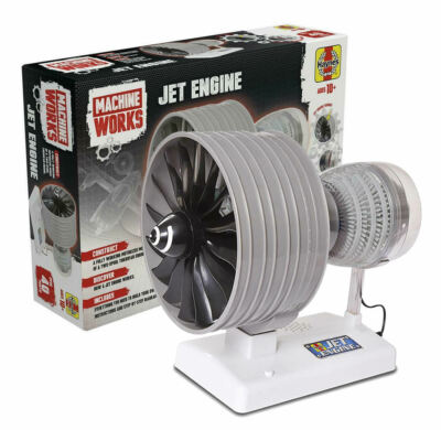 HAYNES MACHINE WORKS DIY BUILD YOUR OWN JET ENGINE KIT MODEL LIGHTS ...