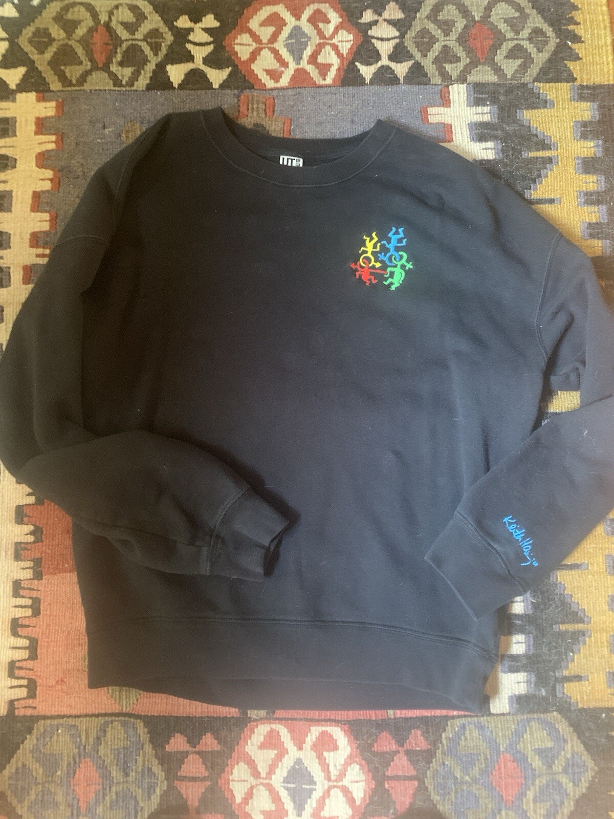 Wearable Art Keith Haring Rare Gender Equality Black … - Gem