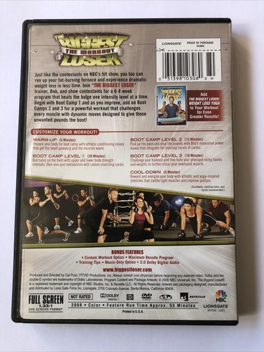 The Biggest Loser - The Workout: Boot Camp (DVD, 2008) 31398103080 | eBay