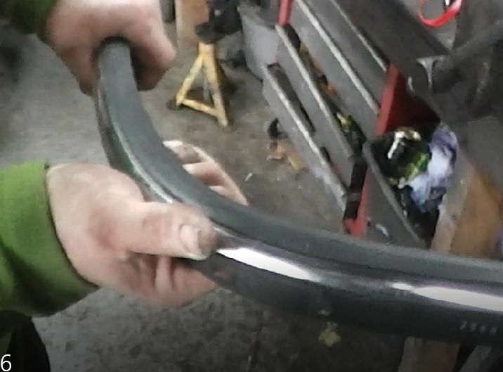 Mini Convertible R52 rear soft top hood weather seal repair kit Cooper ...