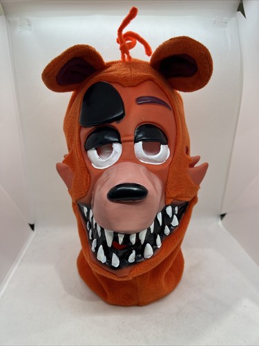 FNAF Five Nights at Freddy's Foxy Overhead Cloth & Rubber Latex Mask ...