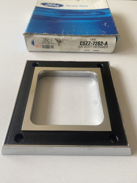 NOS 1965-68 C5zz-7262-a 4 Speed Shifter Bezel Ford Mustang Shelby GT ...