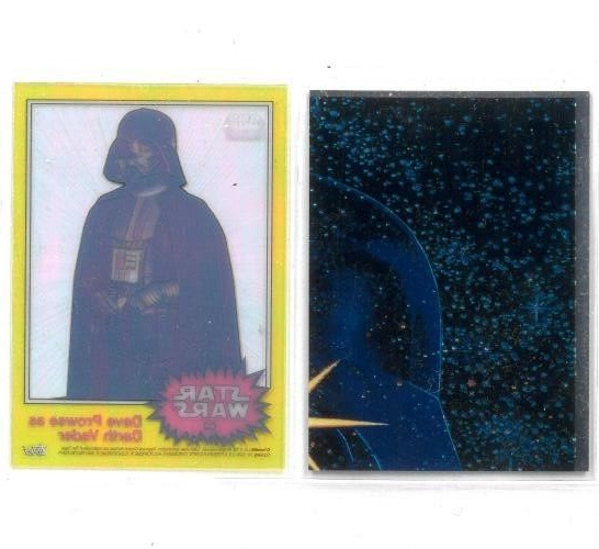 ONE Star Wars Chrome Archives insert card: Double Sided Chromium OR ...