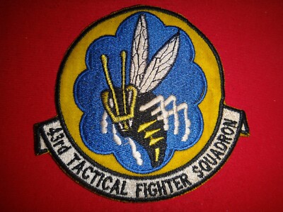 US Air Force 43rd TACTICAL FIGHTER SQUADRON At CAM RANH AFB Vietnam War ...