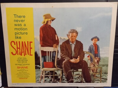 Lobby Card 1959rr SHANE V Heflin J Arthur B De Wilde at Elisha Cook ...