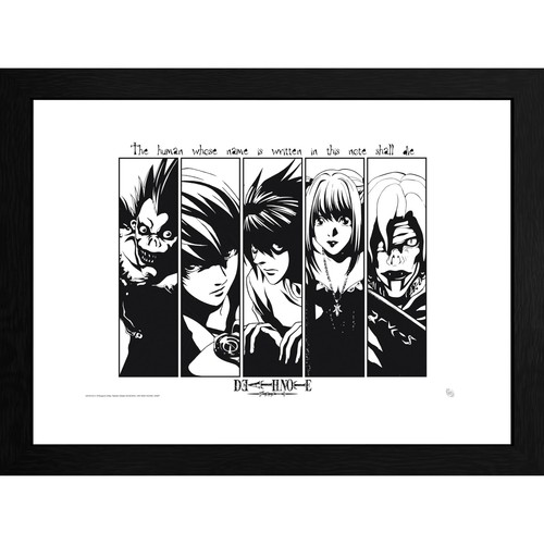 Death Note Framed Print Usual Suspects (300) GB Eye | eBay