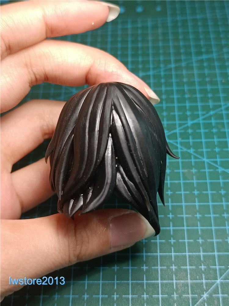 1:6 Dimitri Man Hair Sculpt Carved For 12" Male Action Figure Head Body ...