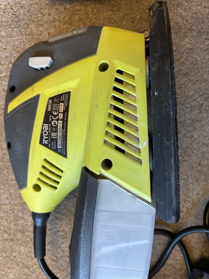 Ryobi RMS180 Electric Palm Multi-Pad Sander | eBay UK