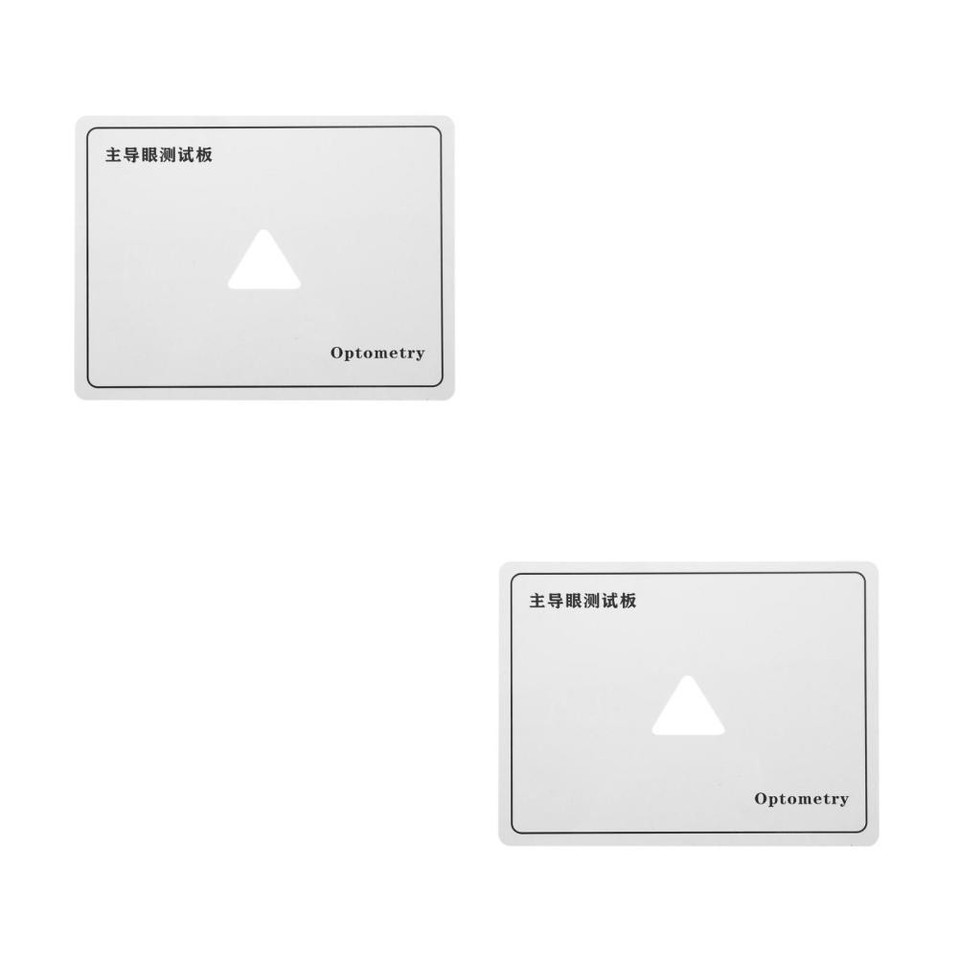 Dominant Eye Test Board - Eye Exam Card - Vision Testing Tool for ...