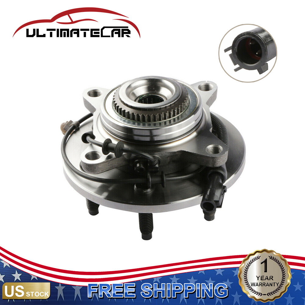 Front Wheel Bearing and Hub Assembly For Ford F150 Lincoln Mark LT w ...