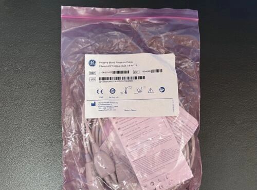 Invasive Pressure Cable, 3.6M, GE - 2104162-003 | eBay