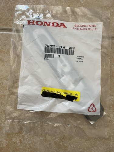 NEW OEM HondaCR-V Rear Liftgate Emblem PN: 75722-TLA-A00 , priced at ...
