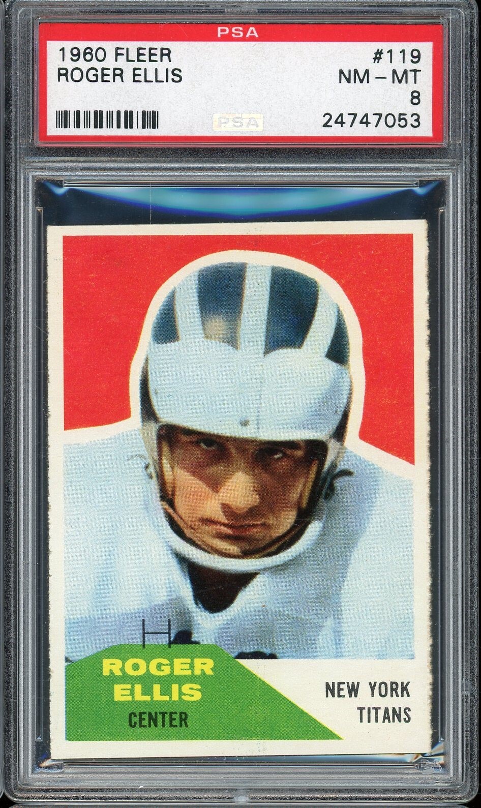 1960 Fleer - #119 Roger Ellis (RC) for sale online | eBay