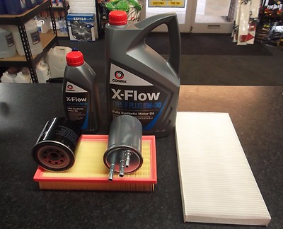 FORD FOCUS MK1 1.8 TDCI SERVICE KIT OIL AIR FUEL CABIN FILTERS 6 LITRES ...